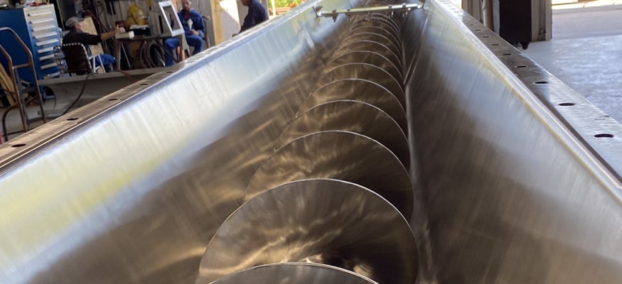 Conveyors, Inc. > Products > Screw Conveyors