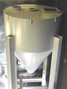 Conveyors, Inc. > Products > Hoppers, Bins & Chutes