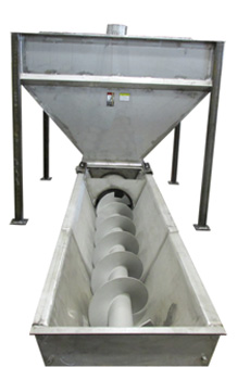Conveyors, Inc. > Products > Hoppers, Bins & Chutes
